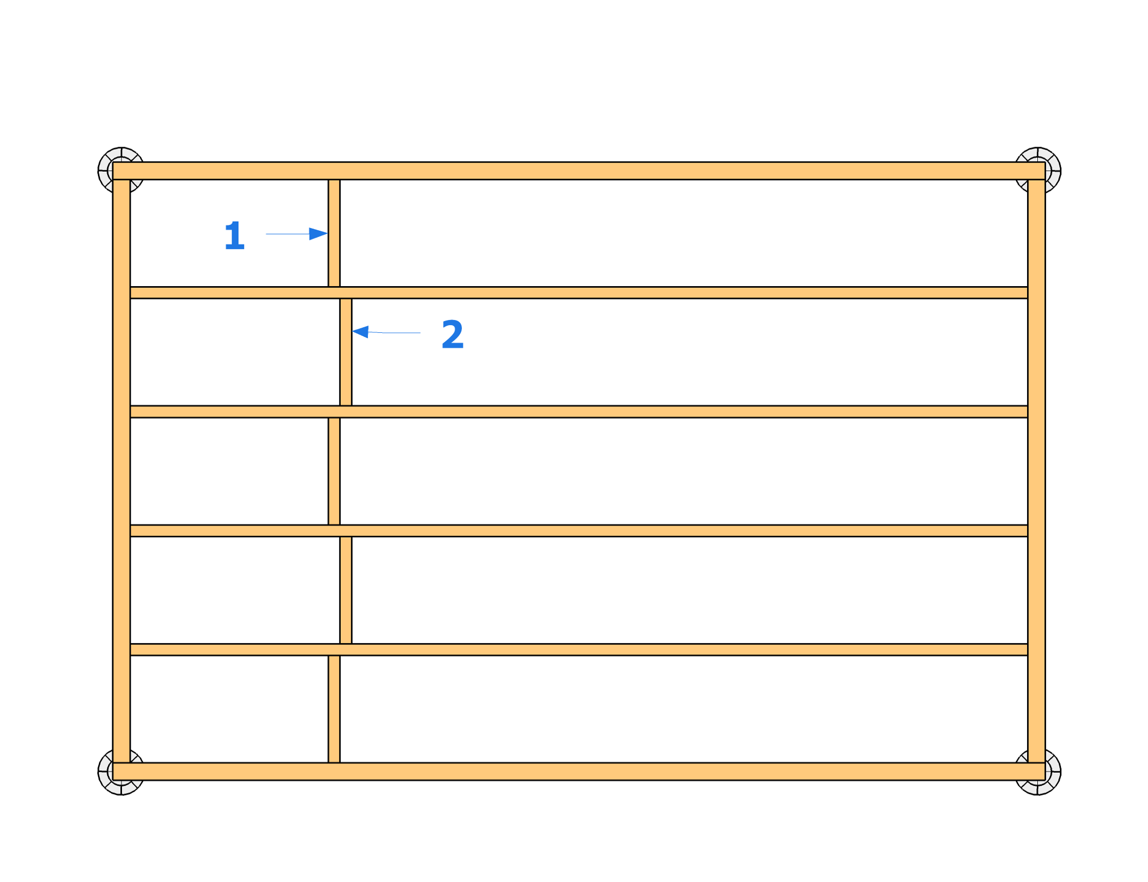 Ajout d'entretoises dans une plateforme - Le guide des TERRASSES EN ...